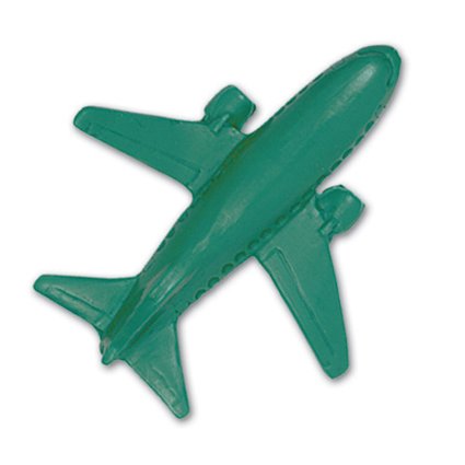 Airplane Pencil Top Eraser with your logo | MiniThrowBalls.com